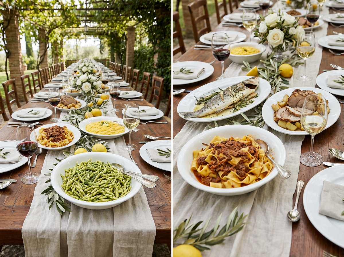 Italian Wedding Menu Ideas: Expert guide to regional dishes
